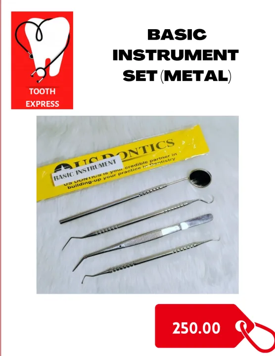 Dental Metal Basic Instrument Set | Lazada PH
