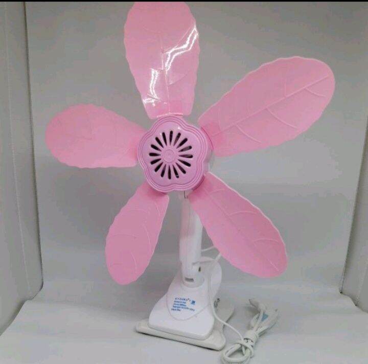 Kipas Angin Jepit 3 in 1 KYZUKU HY520A - 29 Watt - New Model Daun- Pink ...