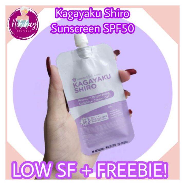 Kagayaku Shiro Sunblock Sunscreen SPF50 by Heavenly Skin Potion | Lazada PH