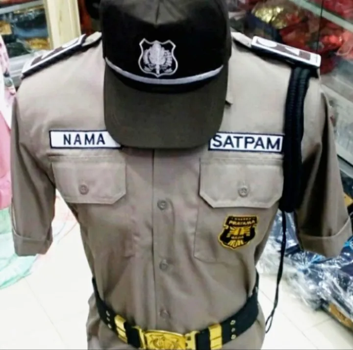Seragam SECURITY PDH / Baju SATPAM Satu Set Terbaru | Lazada Indonesia