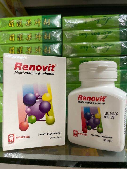 Renovit multivitamin dan mineral | Lazada Indonesia
