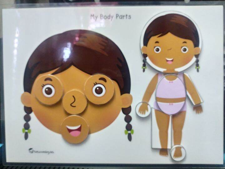 Parts of the Body with Velcro Tape | Lazada PH