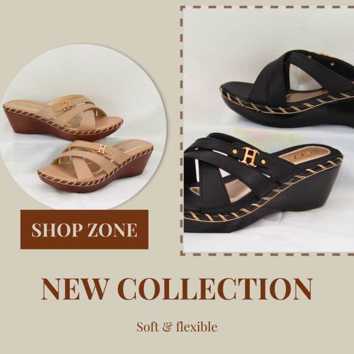PENNE WOMEN SHOES HEEL SANDAL MADE IN THAILAND🇹🇭💯 | Lazada
