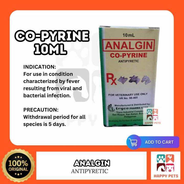 CO-PYRINE 10 ml - Analgin Antipyretic | Lazada PH