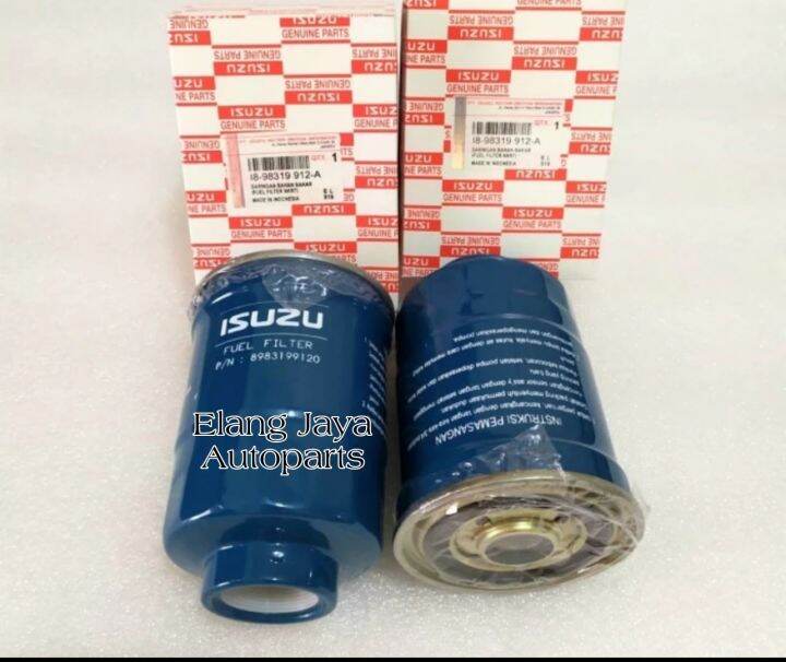 FUEL FILTER SARINGAN SOLAR ISUZU NKR71 NMR71 ELF TRAGA IZUSU IZUZU ...