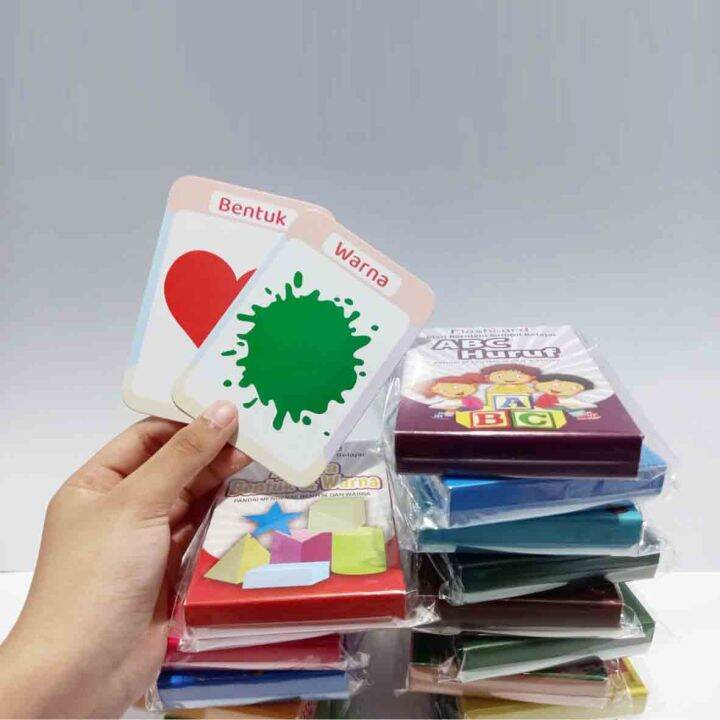 Flash Card Anak/ISI 36/BESAR/TEBAL | Lazada Indonesia