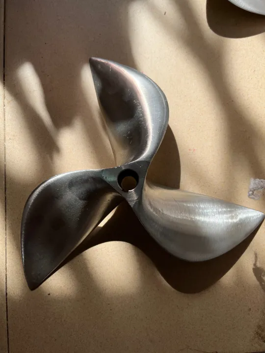 Chân vịt inox 3 cánh 3 tấc 4 chạy mặt X2 chân vịt inox 316 | Lazada.vn