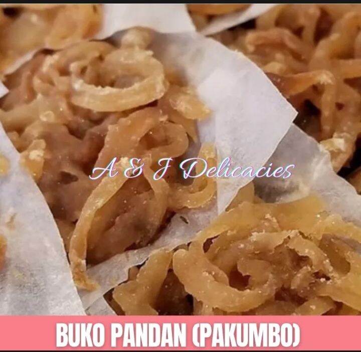 Special Pakumbo (Buko Pandan ) By Rizal Province (12pcs per packs ...