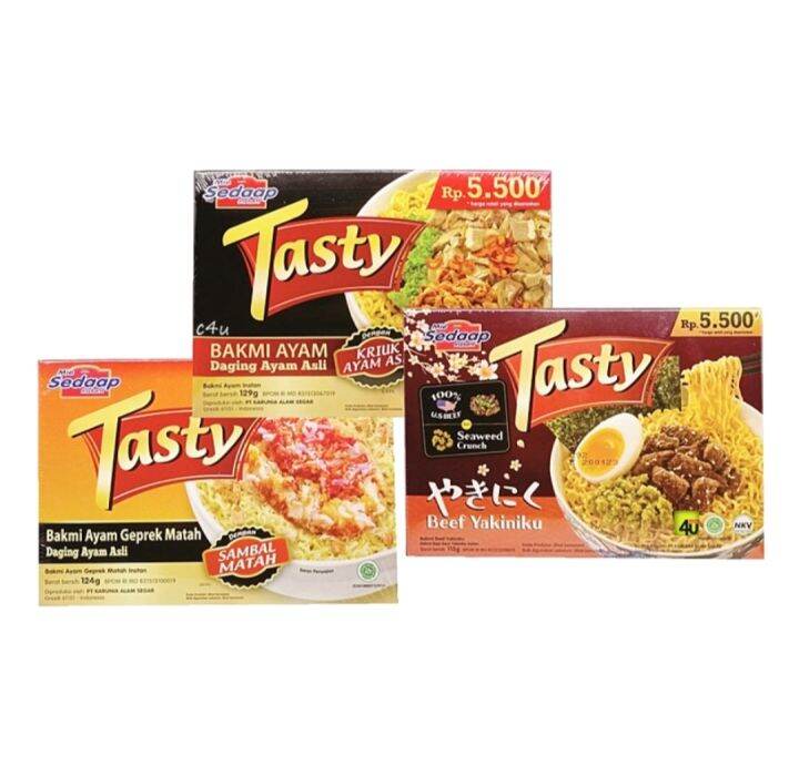 Mie sedap tasty - Bakmi premium dengan daging ayam asli | Lazada Indonesia