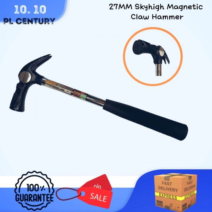 27mm 16oz skyhigh Magnetic Claw hammer/tukul kayu/tukul besi | Lazada