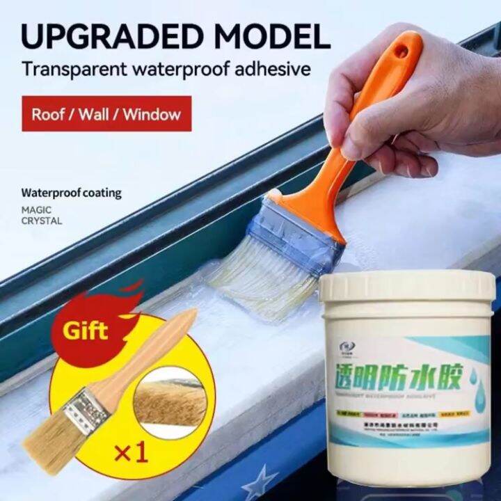 👉Waterproof 80 years👈Waterproof glue sealant with Brush 5000g ...