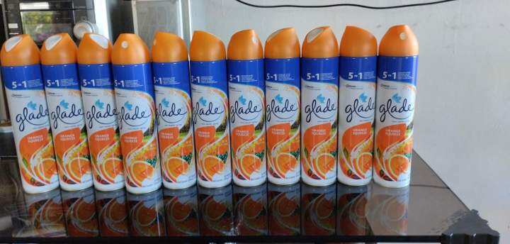 GLADE SPRAY 5 in 1 (ORANGE SQUEEZE) 320ML | Lazada PH