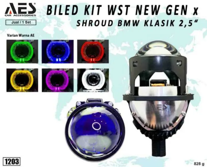 ORIGINAL BILED WST AES NEW PAKETAN SHROUD 2,5 INCHI | BILED PROJECTOR ...