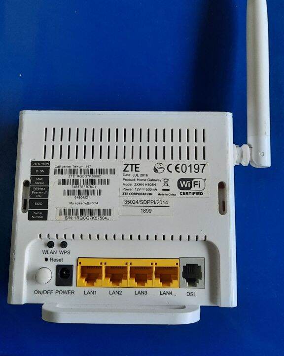 ruter modem ZTE indihome fiber | Lazada Indonesia