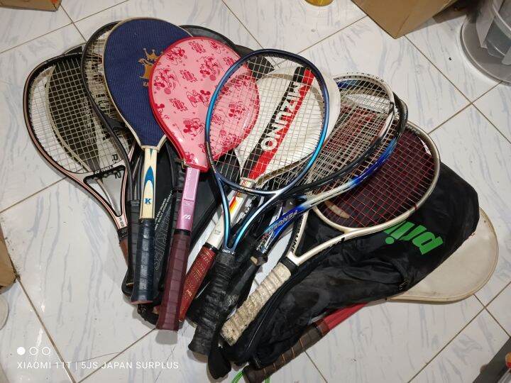 TENNIS RACKET preloved (used ) | Lazada PH