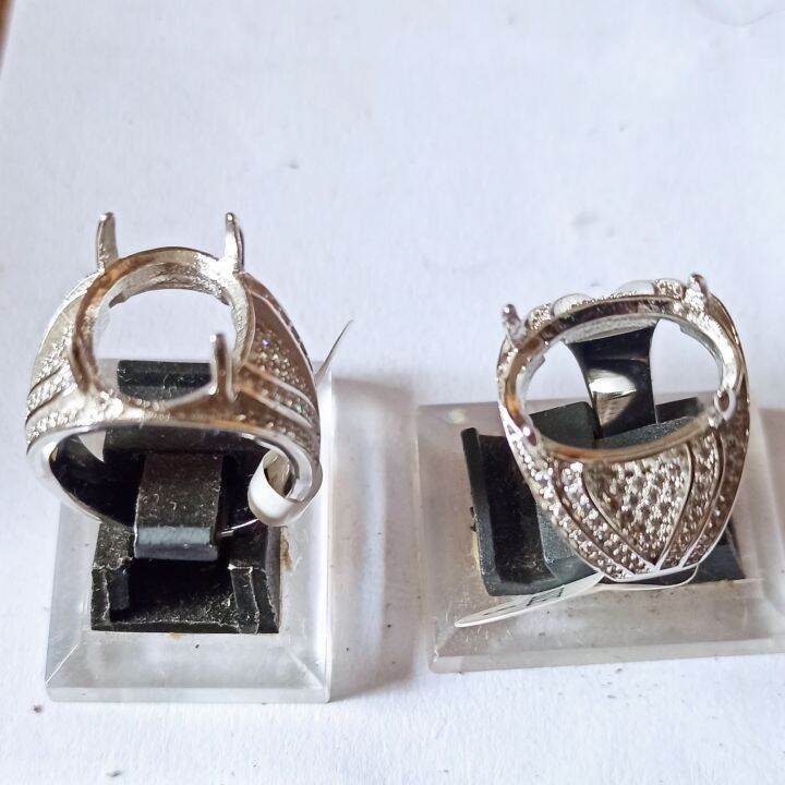 (A 01) Ring Emban Akik Alpaka Super Alusan Mewah 18x13 | Lazada Indonesia