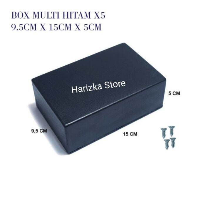 Box X5 Plus Sekrup ukuran 15 x 9.5 x 5 cm Hitam | Lazada Indonesia