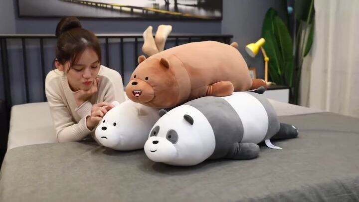 Niko We Bare Bears Lovely Sitting Plush Toy Stuffed Toys 28cm Animal ...