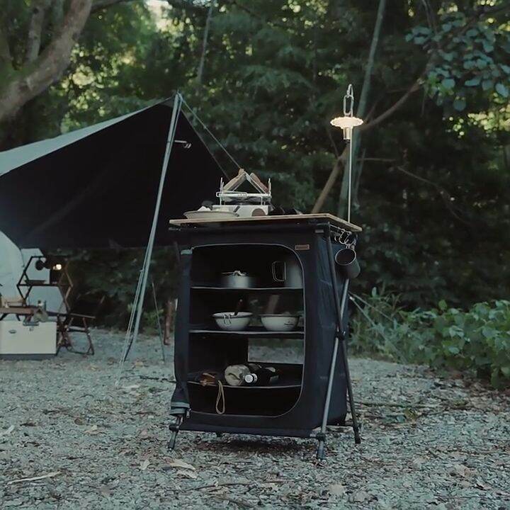 Naturehike Kitchen Table Storage Rack Multi-layer Portable Camping ...