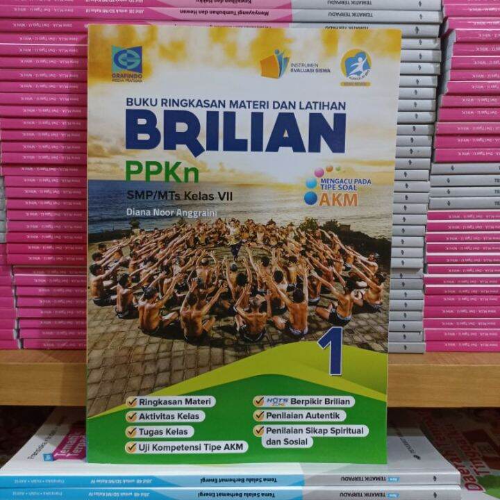 Buku Brilian PPKn AKM Kelas VII.7 SMP K13 Revisi Grafindo | Lazada ...