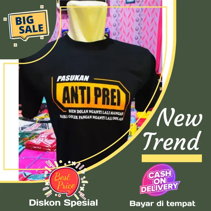 KAOS ANTI PREI | Lazada Indonesia KAOS ANTI PREI | Lazada Indonesia