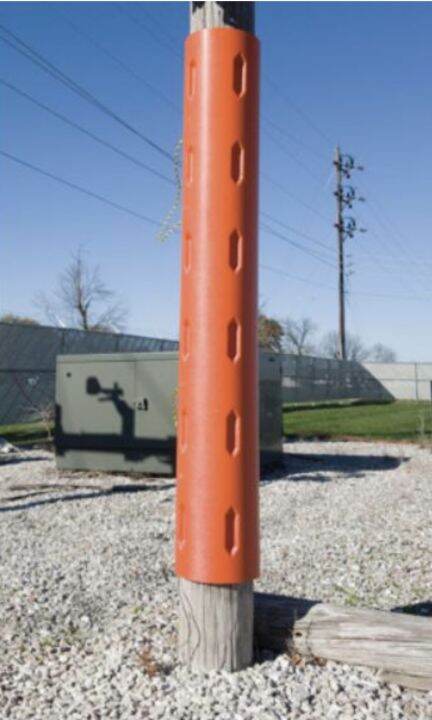 Pole Guard / High Voltage pole cover 36kv Use as a High Tension Cover ...
