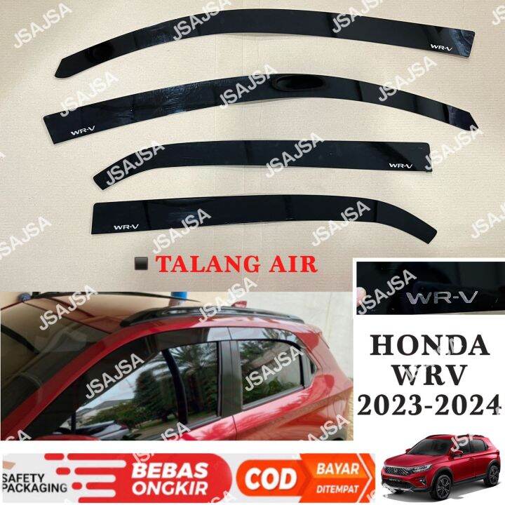 Talang Air Honda WRV WR-V 2022 2023 2024 Side Visor Hitam | Lazada Indonesia