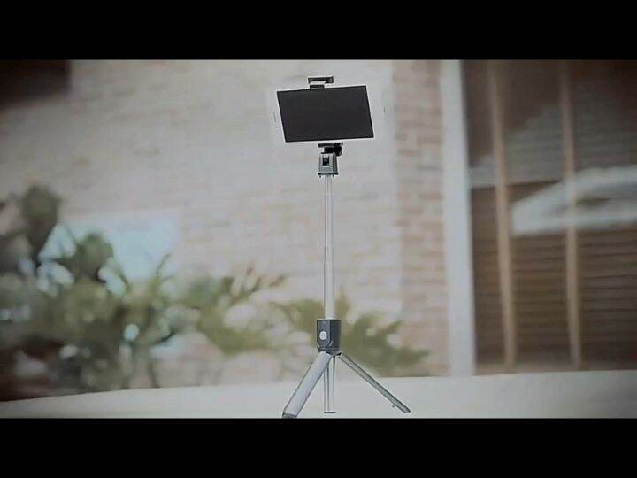 Wireless Bluetooth Selfie Stick Tripod Monopad Stand Phone Holder For