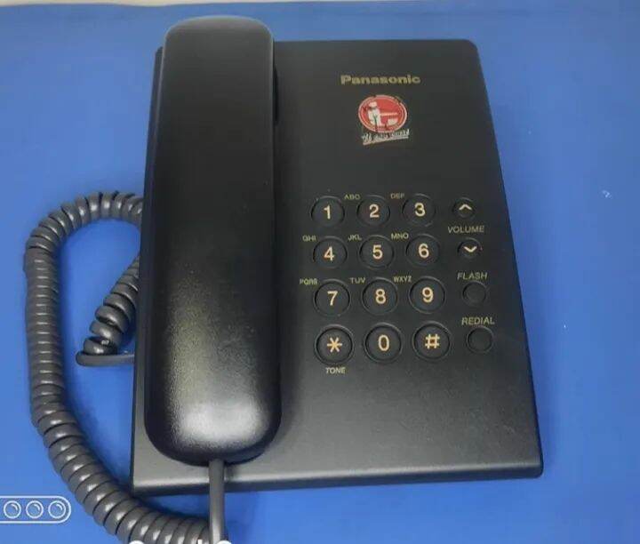 Telepon rumah & kantor indihome panasonic kx ts505 hitam second ...