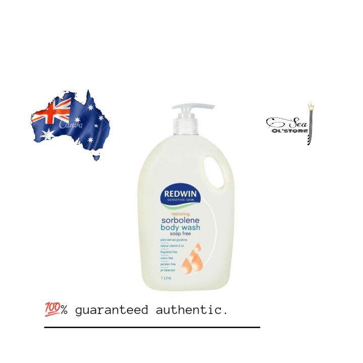 REDWIN SORBOLENE BODY WASH soap free 1L | Lazada PH