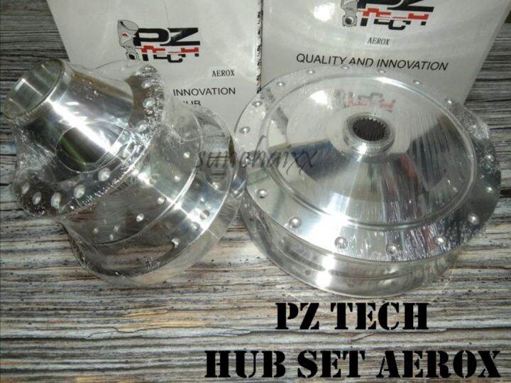 HUB SET AEROX PZTECH CHROME | Lazada PH