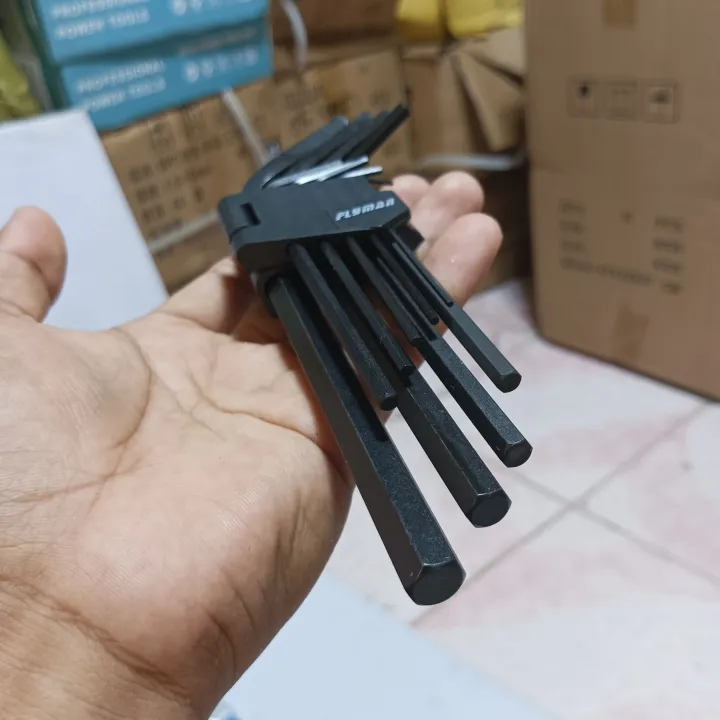 flyman USA 9pcs Allen wrench set hexagon type original flyman brand ...