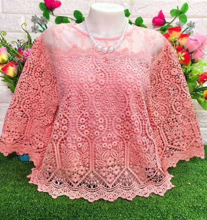 An An 1 blus brokat bangkok premium 1 | Lazada Indonesia