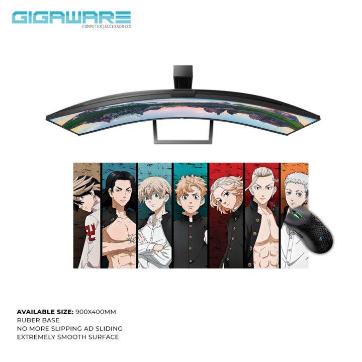 Gigaware Tokyo Revengers Anime Extended Mouse Pad 900x400mm | Lazada PH