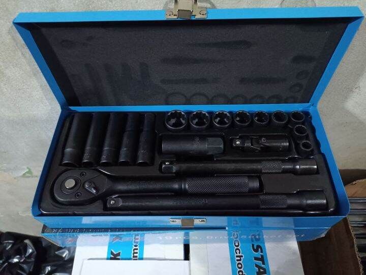 original flyman USA 19pcs 3/8drive deep socket set 12point heavy duty ...