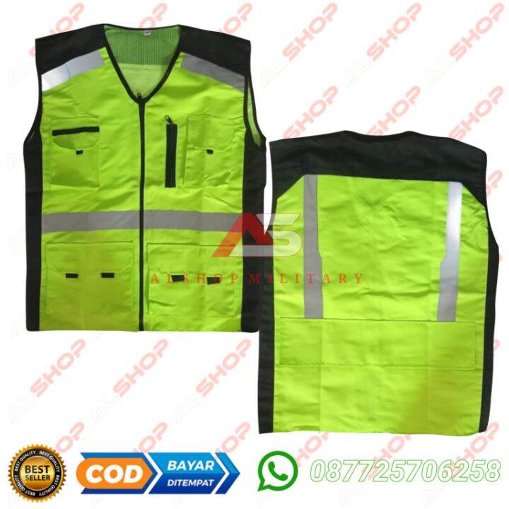 ROMPI SAFETY HIJAU | LAPANGAN | TASLAN | HIGH QUALITY | Lazada Indonesia