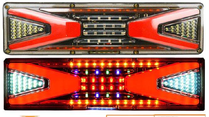 Lampu Belakang Truk Stop Stoplamp Rem Sein Running led Variasi Canter Dyna Dutro Ragasa Fuso ...