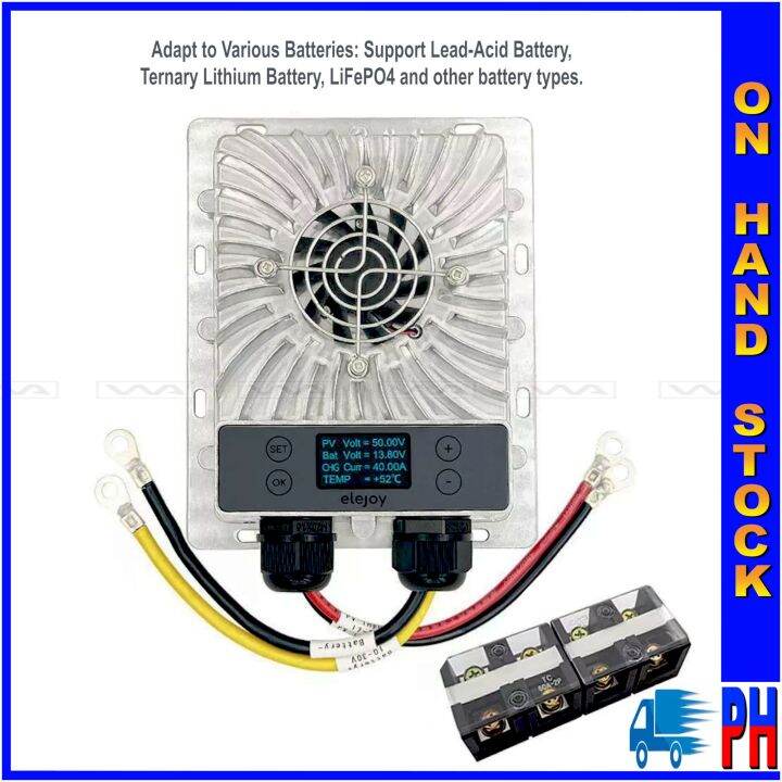 ELEJOY 600W MPPT Solar Charge Controller 10-30V STEP DOWN Voltage ...