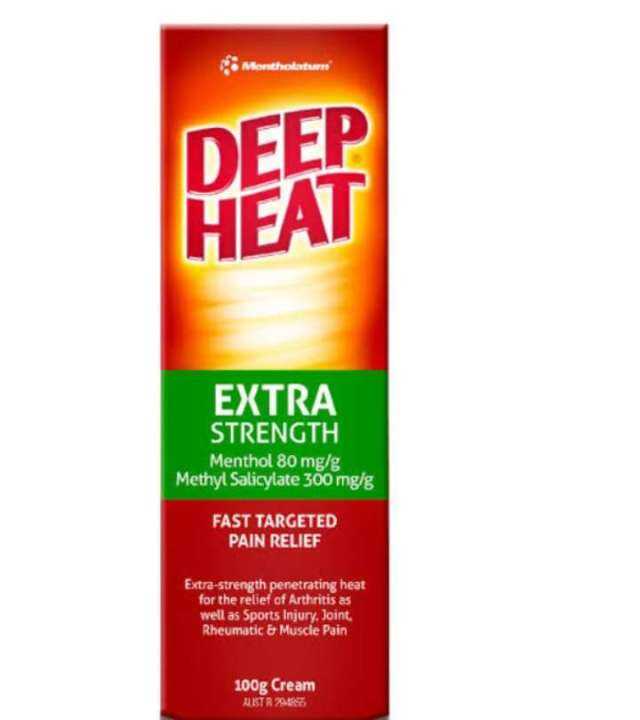 Deep heat athritis pain reliever 100g | Lazada PH