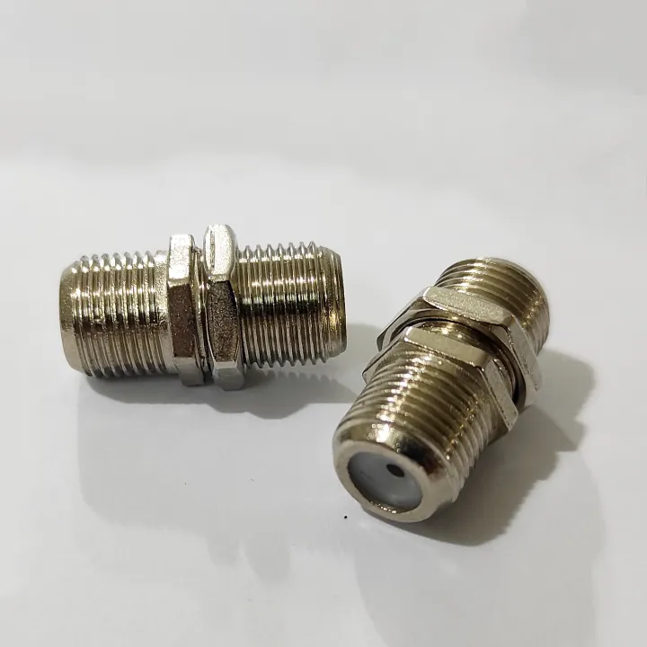 5 biji F Plug jointer Astro nut Jointer Astro Cable jointer penyambung ...