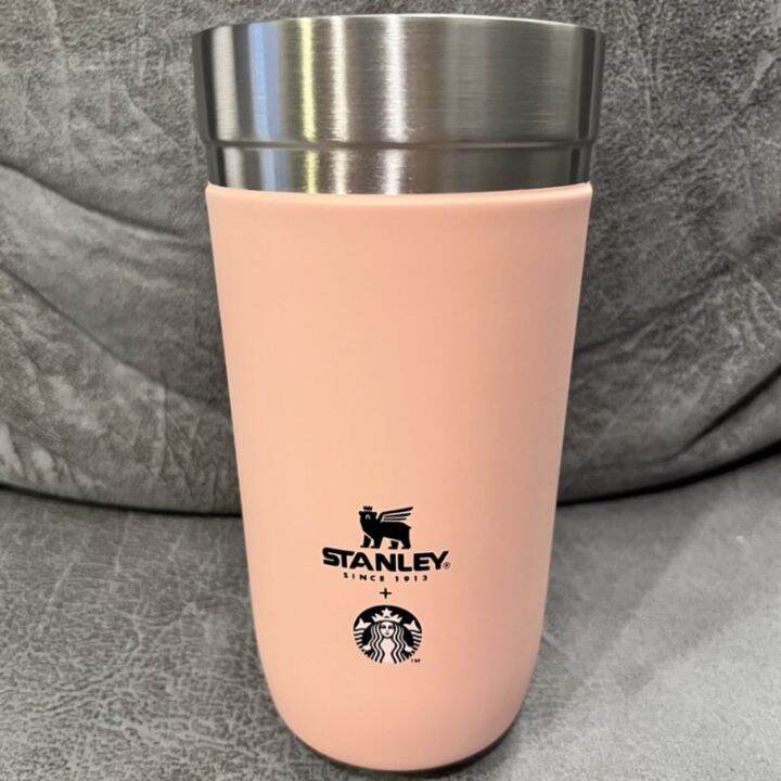 แก้ว Starbucks Peach Stanley Go Cup Iceland 16oz | Lazada.co.th