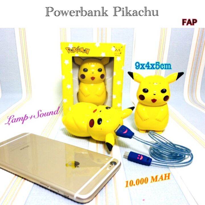 Powerbank Pokemon Pikachu 10.000MAH | Lazada Indonesia