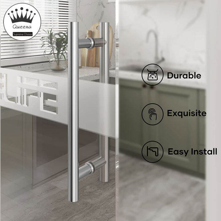 Pull Handle H Type Handle Stainless Steel Wood Door Handle Glass Door ...