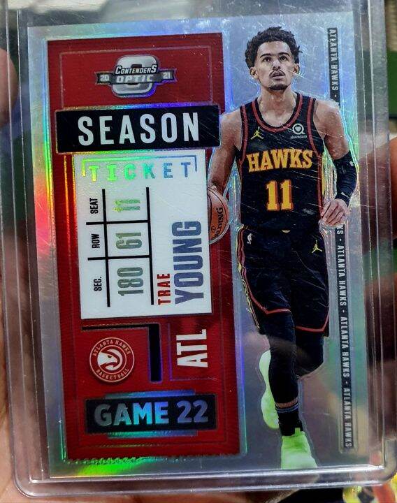 Trae Young Contenders Optic Silver NBA CARD | Lazada PH