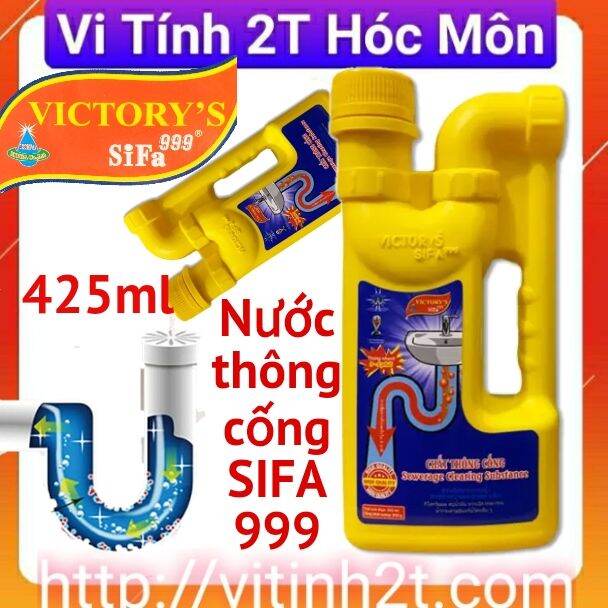 Chất thông cống Sifa Siêu Mạnh/ Nước thông cống Sifa 425ml 800gram ...
