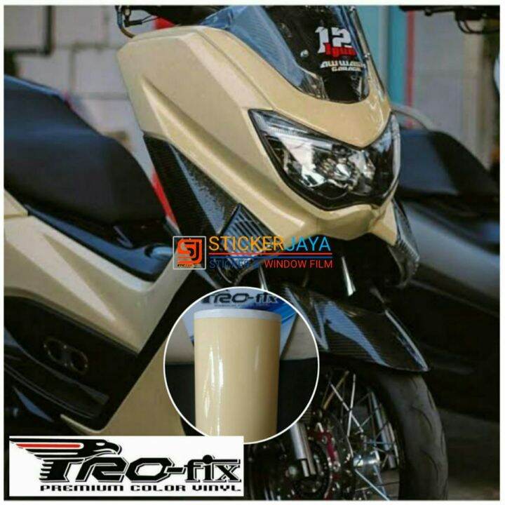 Stiker skotlet krem merk profix untuk body motor dan mobil | Lazada ...