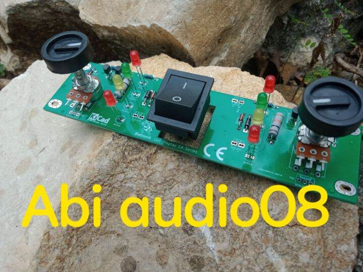 kit panel depan bok power amplifier cocok untuk Ca 5 10 20 30 lengkap potensio knop dan saklar ...