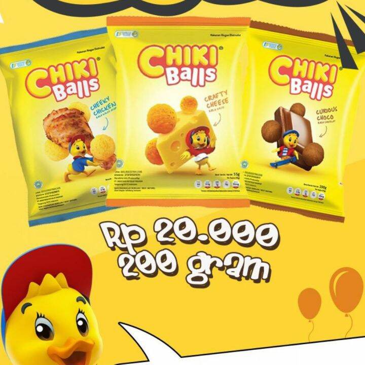 Chiki Balls Jumbo 200 gr Chiki Ball Asli | Lazada Indonesia