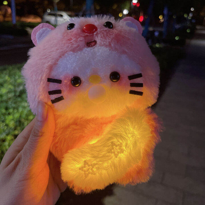 sanheZ】Hello Kitty Plush Doll Toys Beaver Hello Kitty Cartoon Stuffed ...