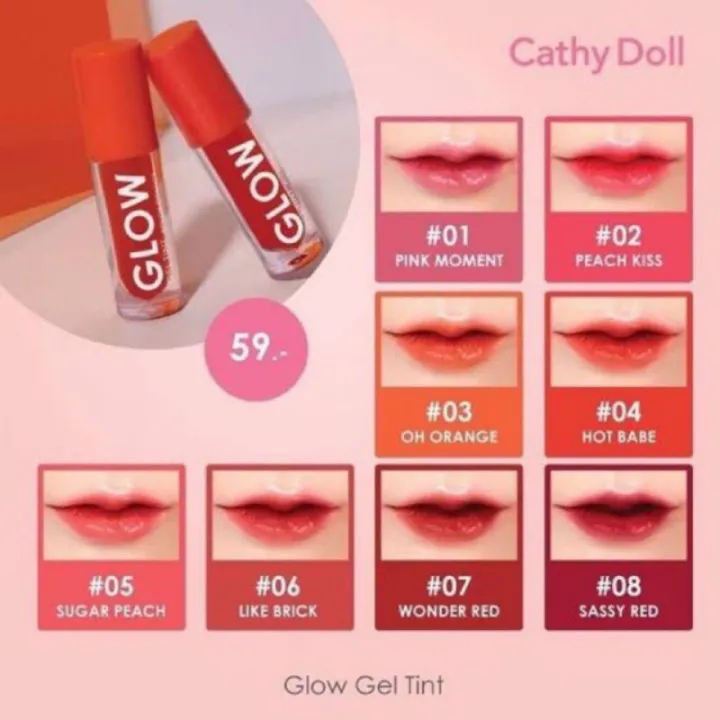 Cathy Doll Lip Tint glow gel tint | Lazada Indonesia